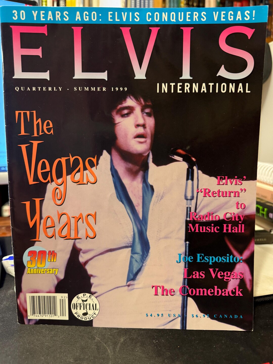 Elvis International Magazine - Summer 1999 - Etsy