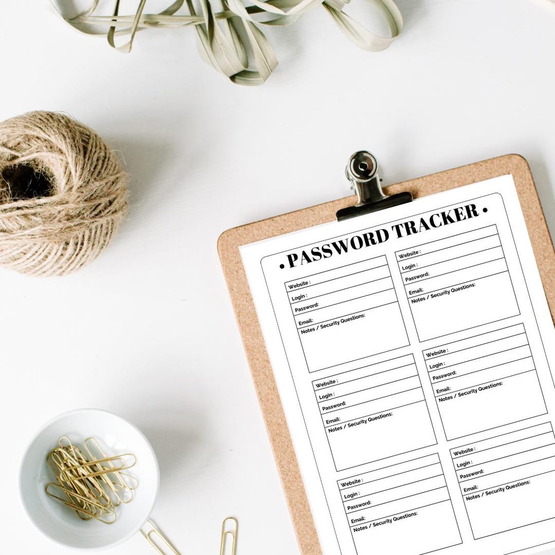 Printable Password Log Organizer Password Sheet Journal Book User Login ...