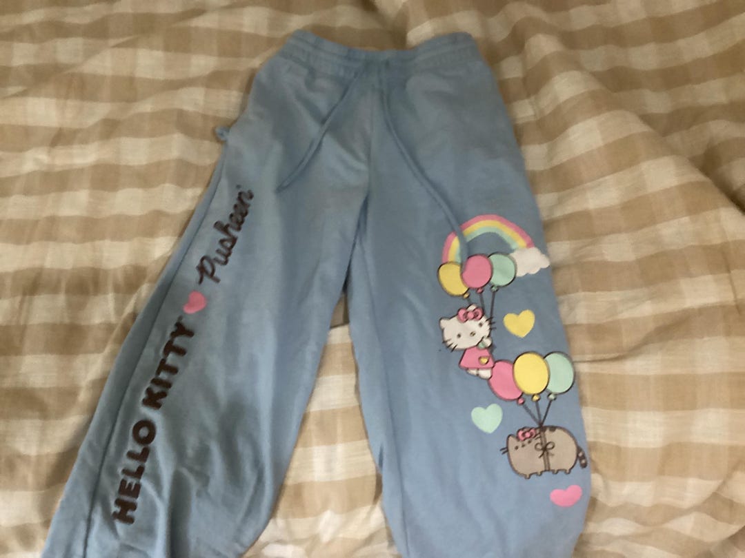Hello Kitty Sweat Pants - Etsy
