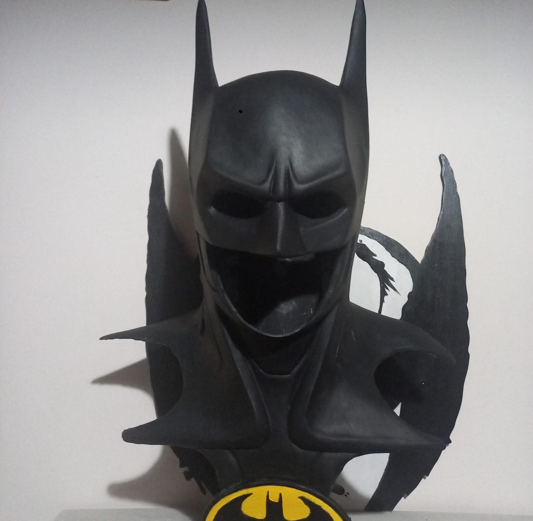 Michael Keaton's Batman the Flash Latex Cowl - Etsy