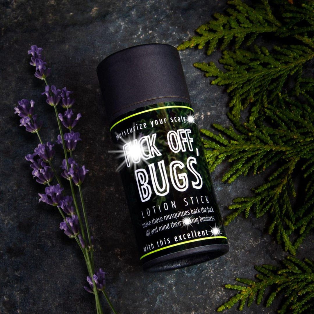 Funny Mosquito Repellent Roll on or Spray. Natural Bug Stick for ...