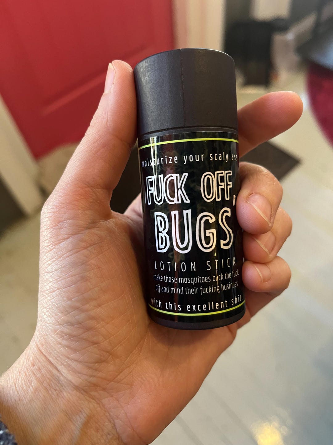 Funny Mosquito Repellent Roll on or Spray. Natural Bug Stick for ...
