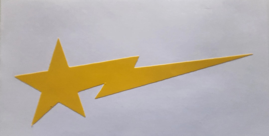 Shooting Star Vinyl Decal Sticker - Etsy