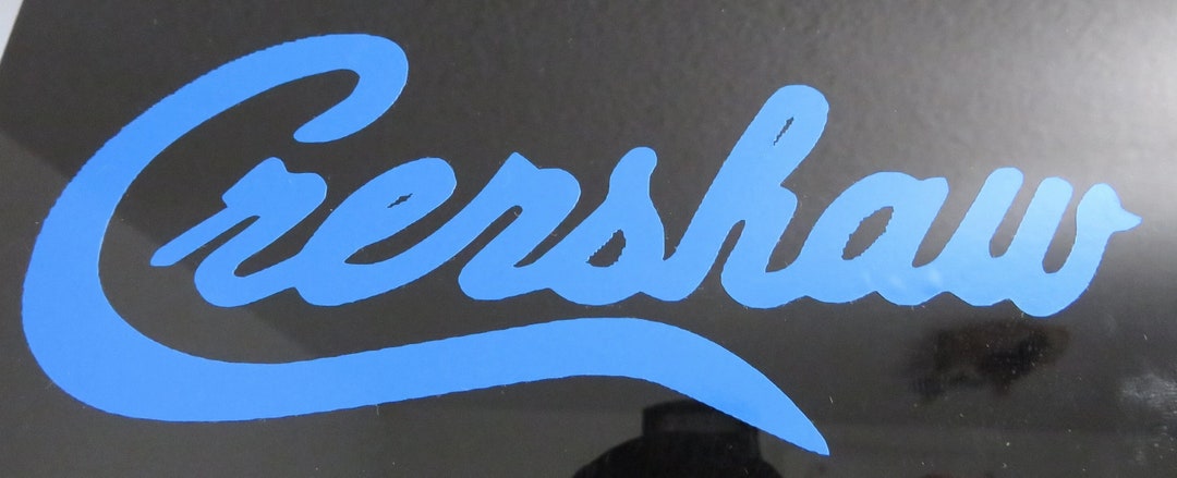 Crenshaw Vinyl Decal Sticker the Marathon Continues - Etsy