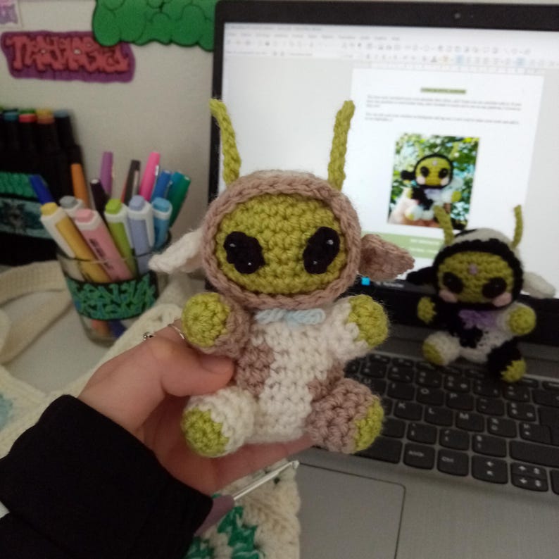 Alien Cow Crochet Pattern Plushie Gift Tutorial Amigurumi Animal Space ...