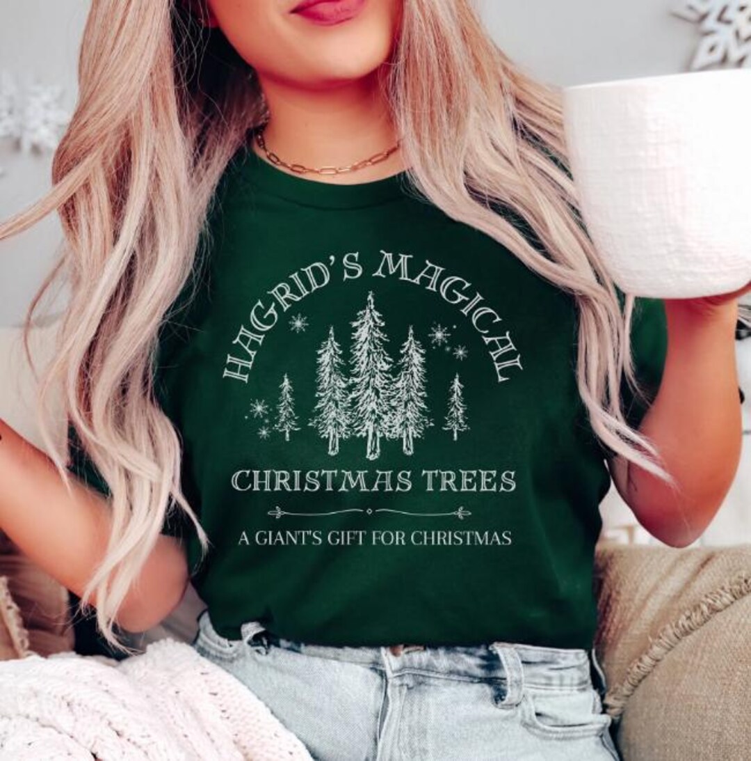 Hagrid's Christmas Tree Farm Shirt, Christmas Shirt, Holiday Season ...