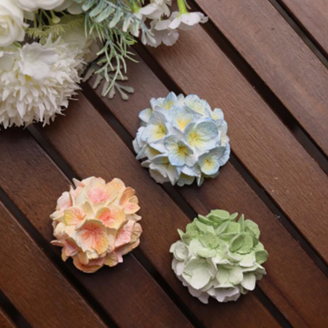 Handmade Hydrangea Aroma Stone Diffuser for Essential Fragrance Oils ...