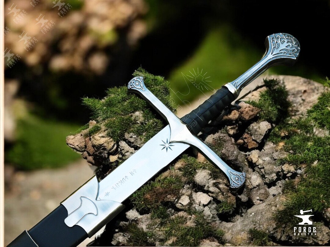 Personalized Handforged New Narsil Sword, Handmade Mini Sting Sword ...