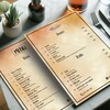 Printable Bar Menu Restaurant Café Wedding Editable Drink Menu Template ...