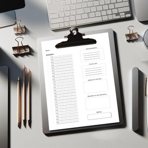 Simple Daily Planner Printable Night Shift Work Schedule 24 Hour ...