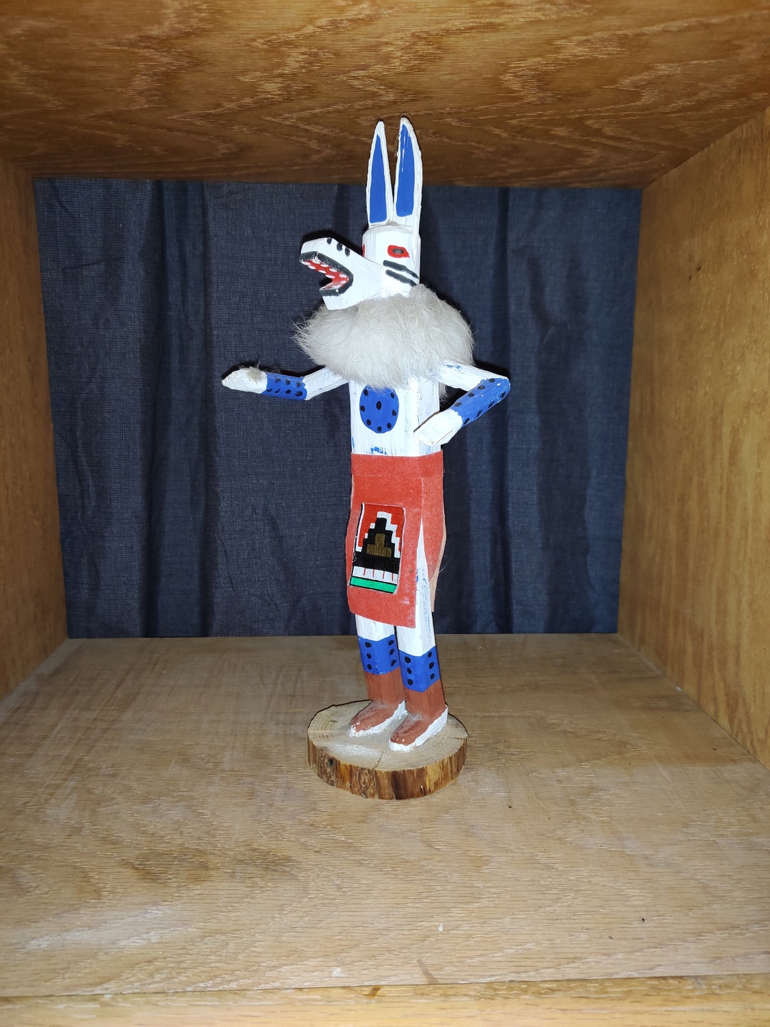 14" American Dog Kachina - Etsy