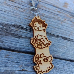 KNY Demon Slayer Charm - Etsy