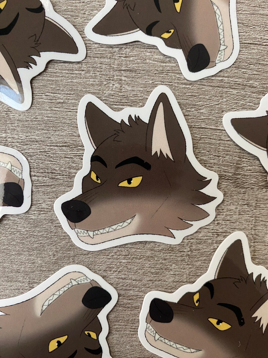The Bad Guys MR. Wolf Sticker - Etsy