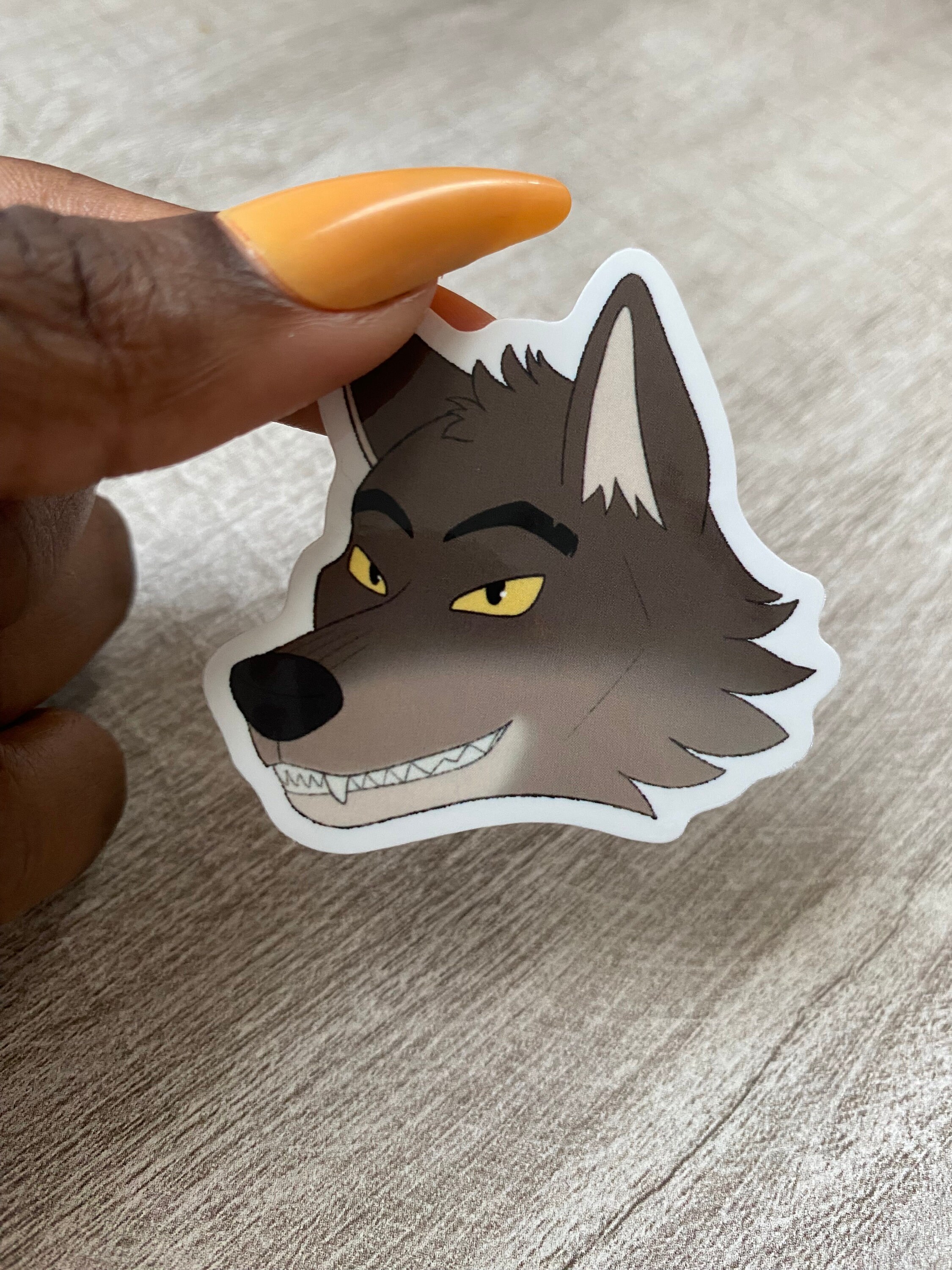 The Bad Guys MR. Wolf Sticker - Etsy
