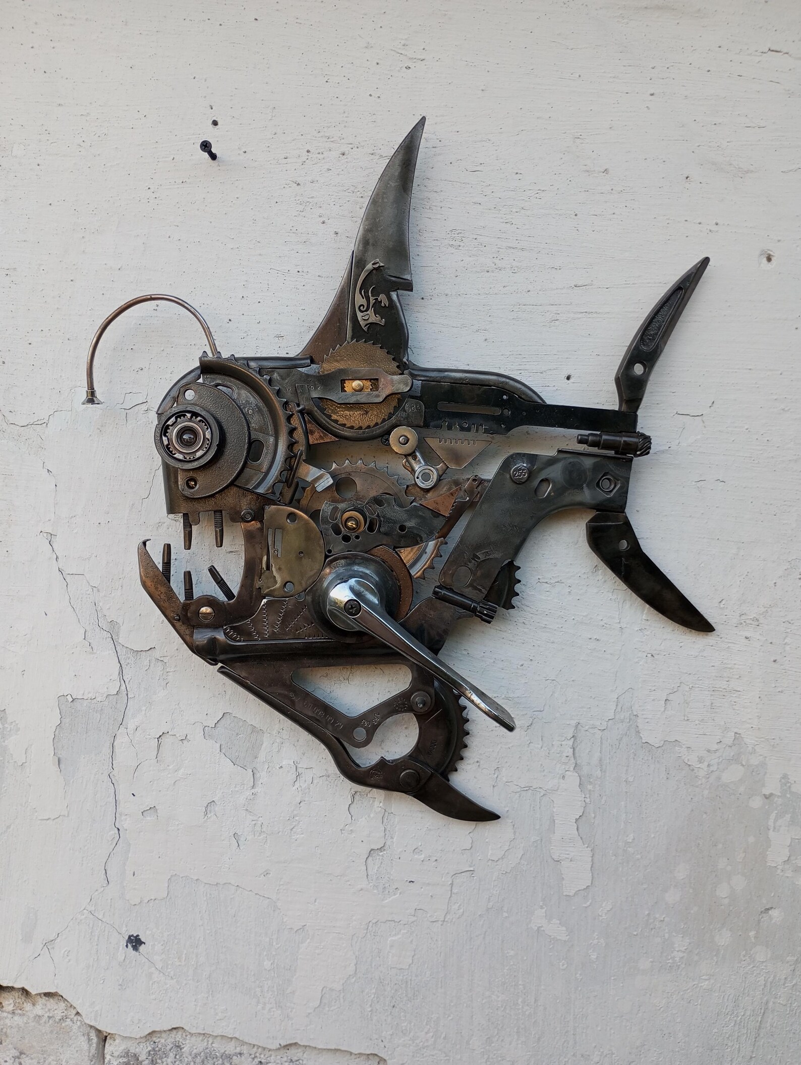 Fish, Panel, Scrap Art, Metal Art, Recycling & Trash, Collections ...