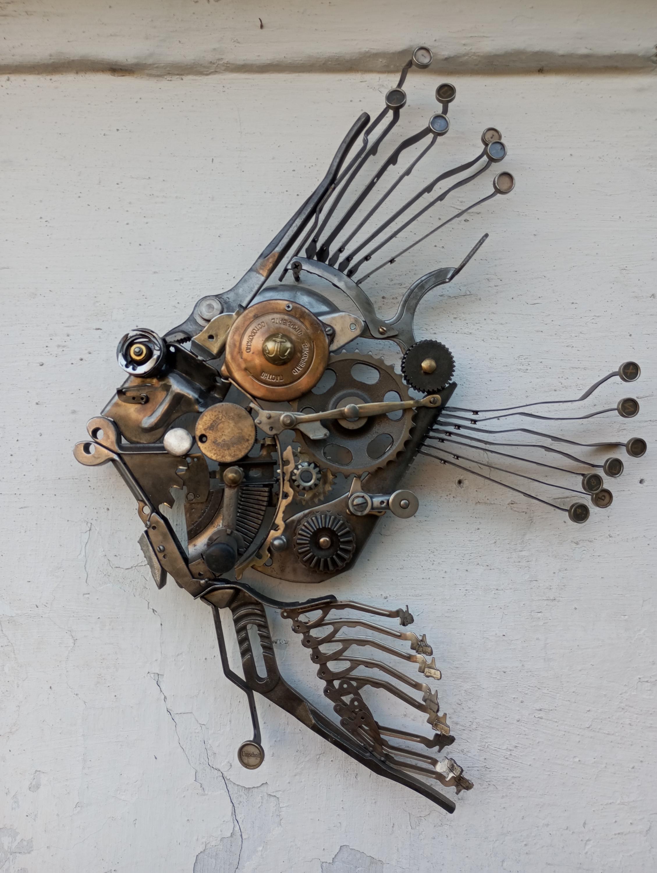 Fish, Panel, Scrap Art, Metal Art, Recycling & Trash, Collections ...
