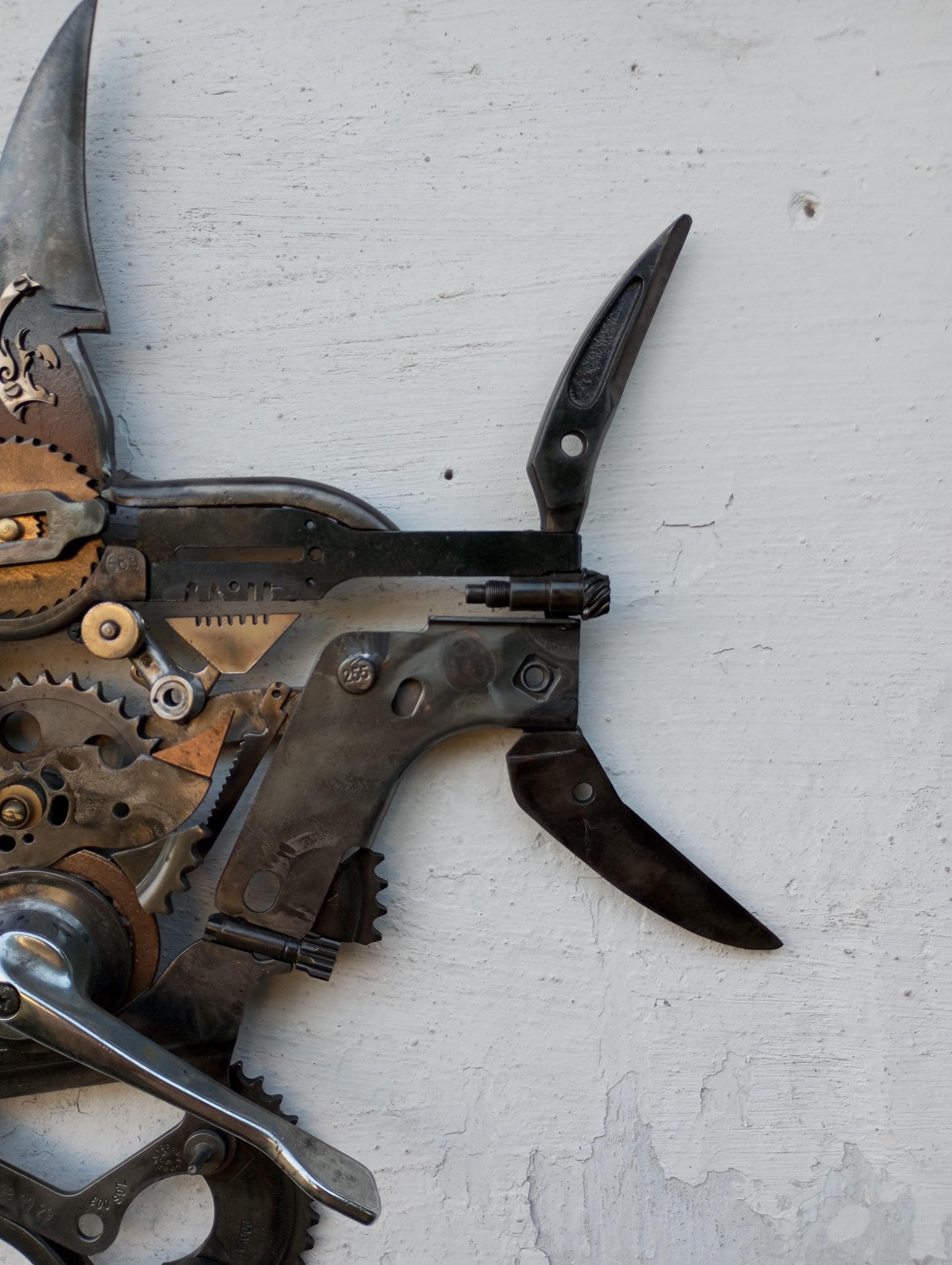 Fish, Panel, Scrap Art, Metal Art, Recycling & Trash, Collections ...