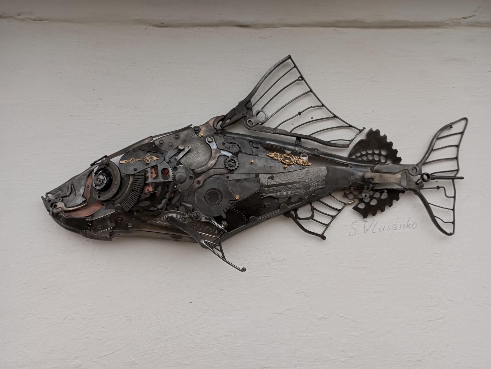 Fish Barracuda, Scrap Art, Metal Art, Recycling and Waste, Collections ...