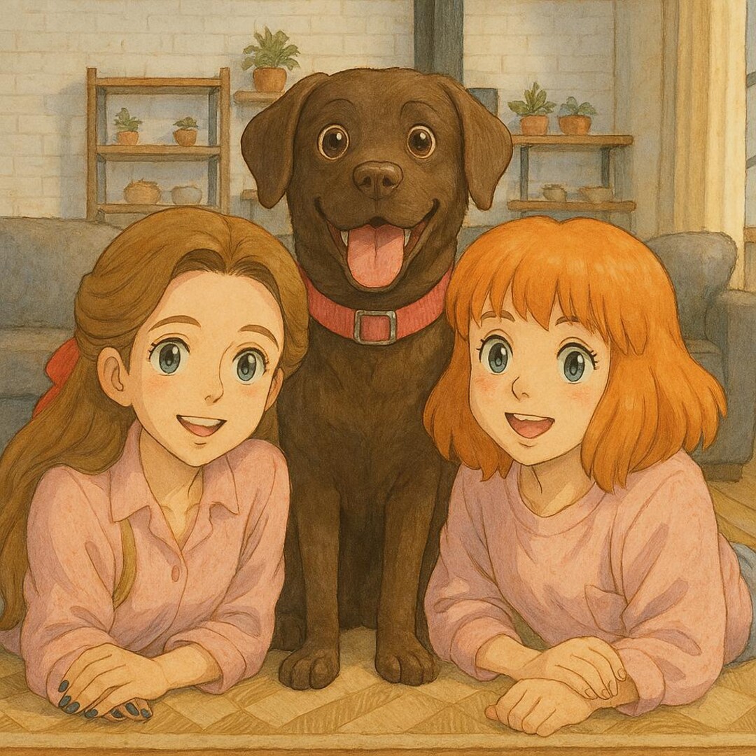 Custom Ghibli Style Portrait — Transform Your Photos! - Etsy