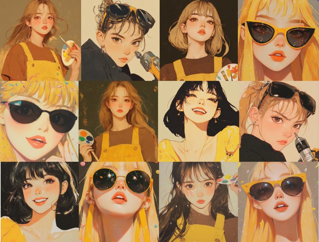 Mbti Series 2: 50 Avatar Images of MBTI Girls - SP Group Generated by ...