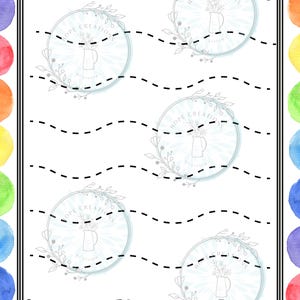 Alphabet Tracing Bundle, Shape Tracing, Line Tracing, Handwriting ...