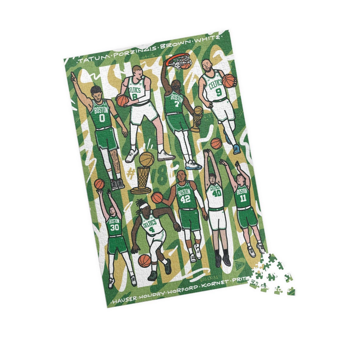 Boston Celtics Home Jigsaw Puzzle 23/24 NBA Champions (1014, 520, 252 ...