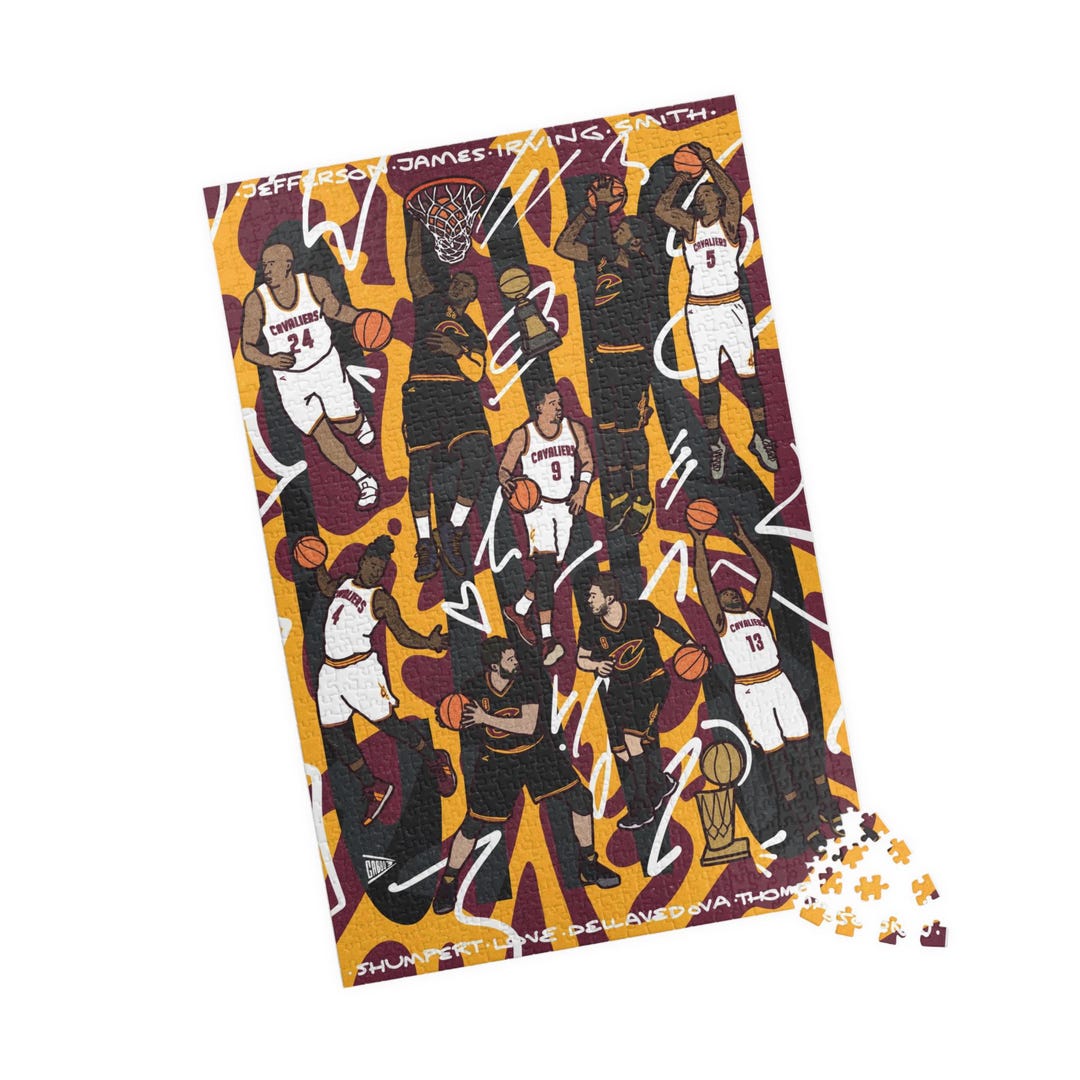 Cleveland Cavaliers Jigsaw Puzzle 2015/16 NBA Champions (1014, 520, 252 ...