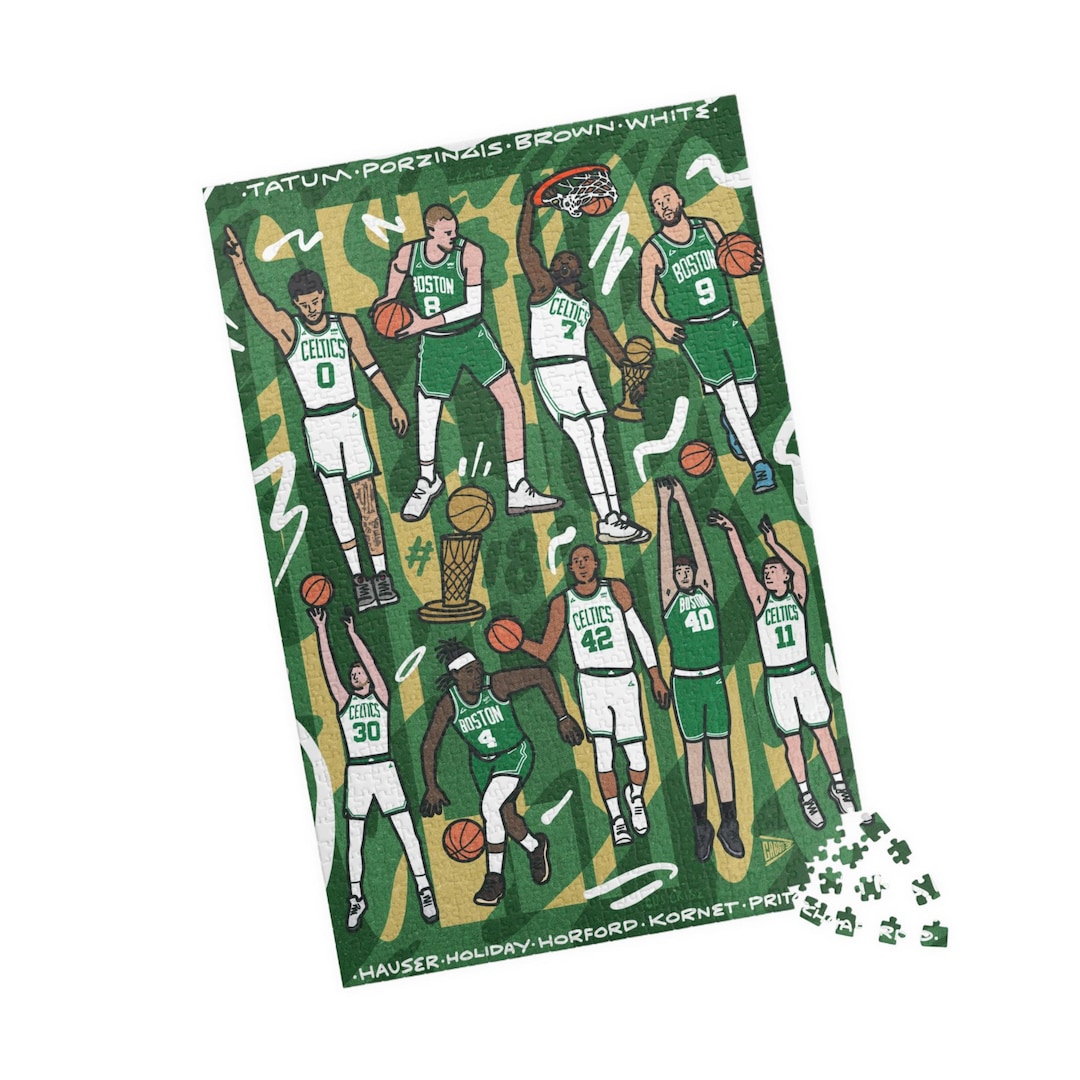 Boston Celtics Away Jigsaw Puzzle 23/24 NBA Champions (1014, 520, 252 ...