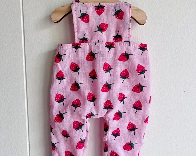 Strawberry Overalls - Etsy