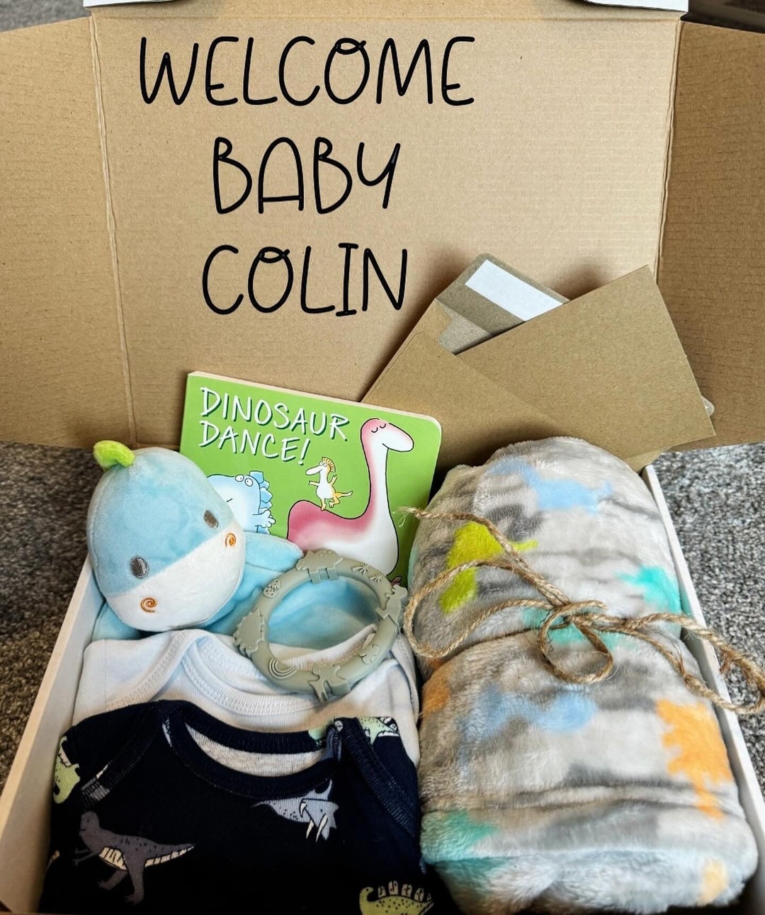 Baby Gift Box, Newborn Gift Box, Personalized Baby Gift, Personalized ...