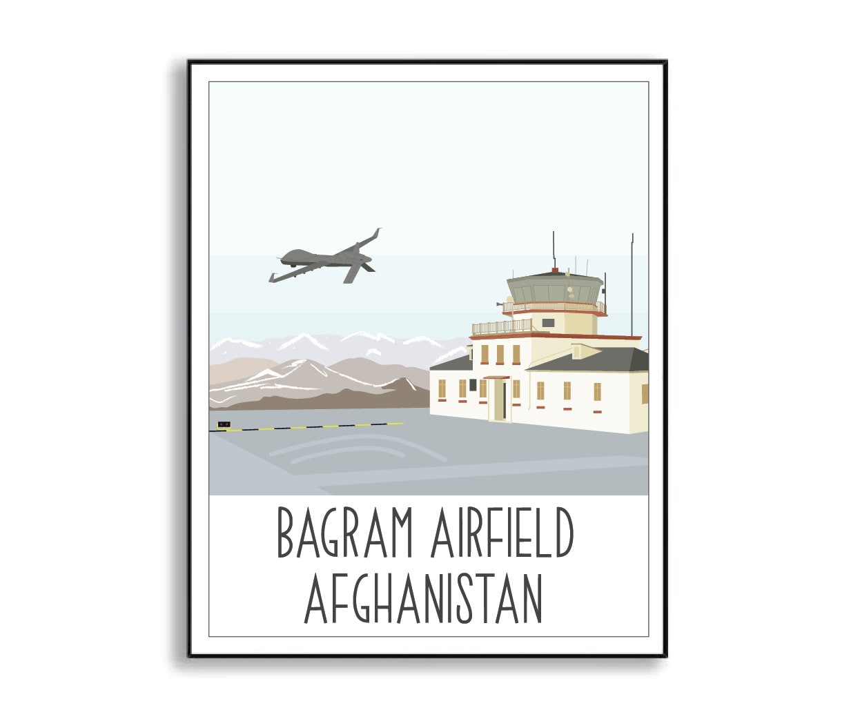 Bagram Airfield Map