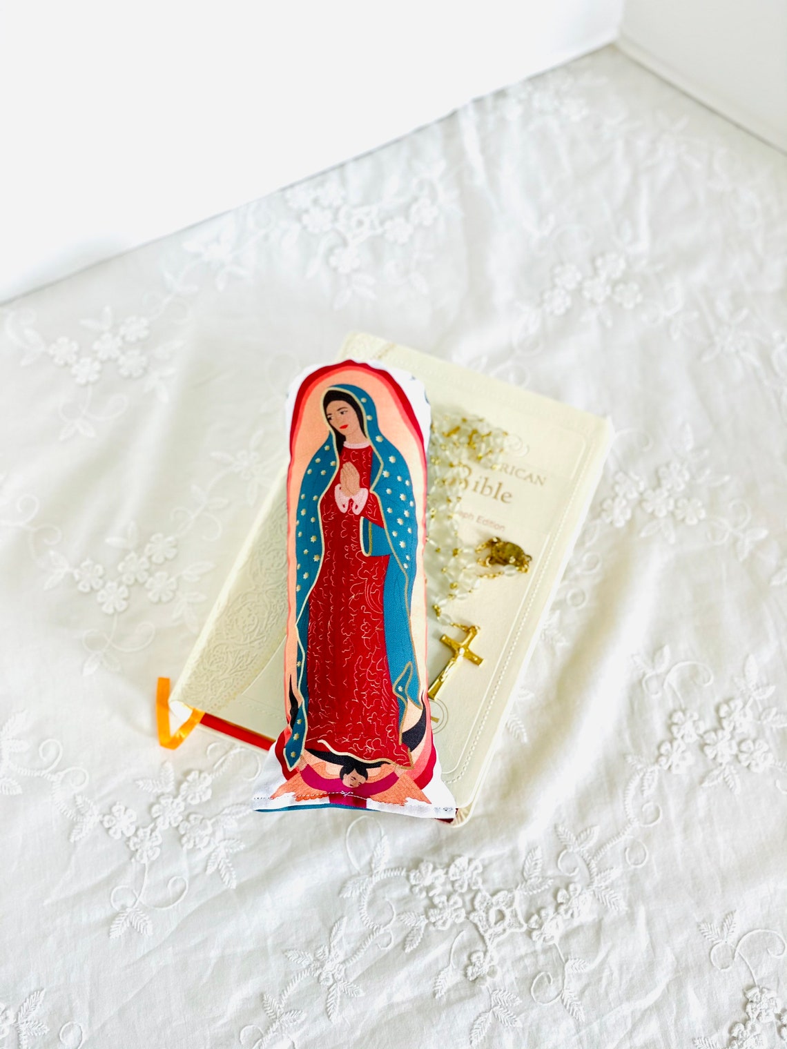 Plush Our Lady of Guadalupe Prayer Doll | Etsy