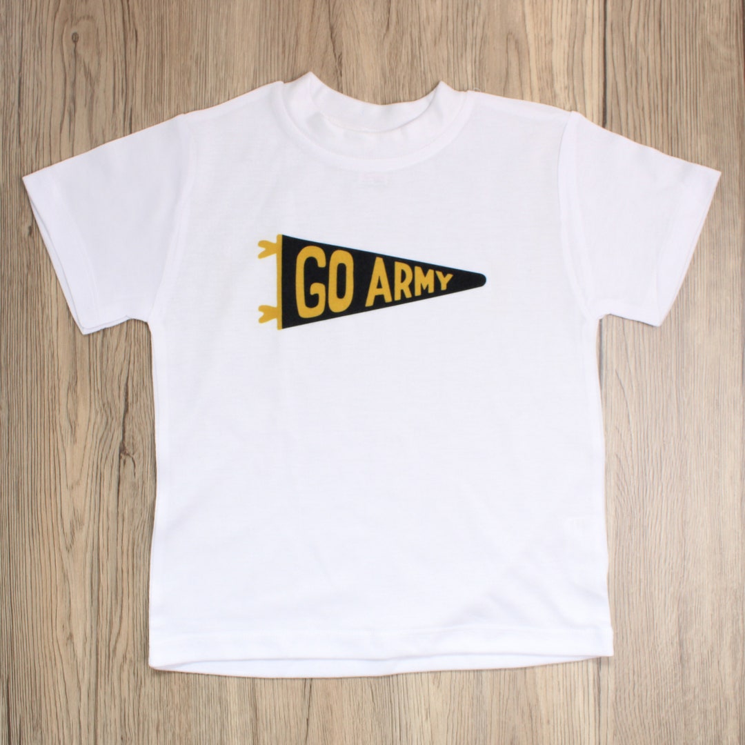 Go Army Pennant Tshirt, Vintage Inspired Army Pennant Shirt, West Point ...