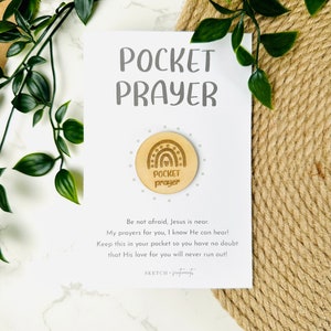 Pocket Prayer, Prayer Token, Pocket Token, Back to School Gift ...