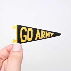 Go Army West Point Stickers, West Point Pennant Sticker, Go Army ...