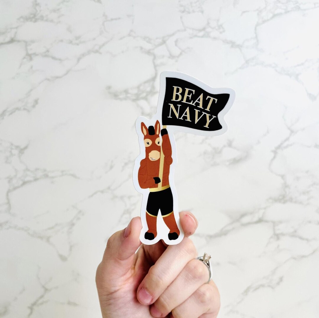 Blackjack the Mule West Point Sticker - Etsy
