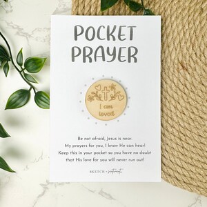 Pocket Prayer, Prayer Token, Pocket Token, Back to School Gift ...