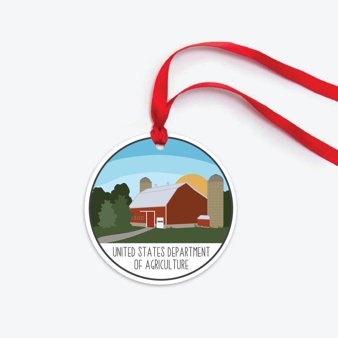 United States Department of Agriculture Ornament, USDA Ornament, US ...