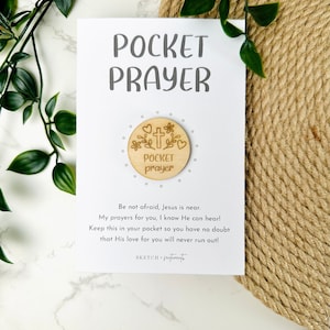 Pocket Prayer, Prayer Token, Pocket Token, Back to School Gift ...