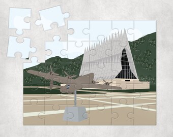 Air Force Academy Puzzle - Etsy