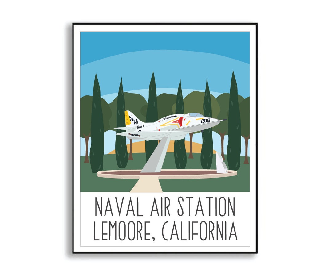 NAS Lemoore Print, Naval Air Station Lemoore Poster, Lemoore California ...