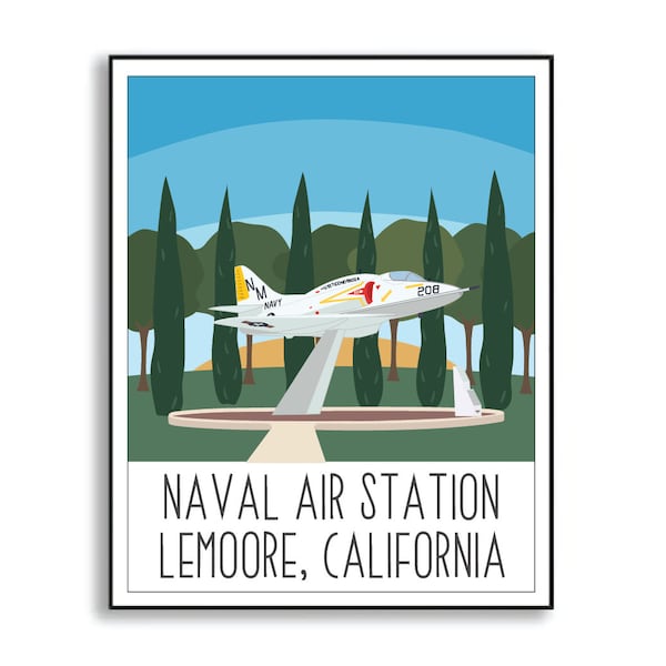 Lemoore Art Print - Etsy
