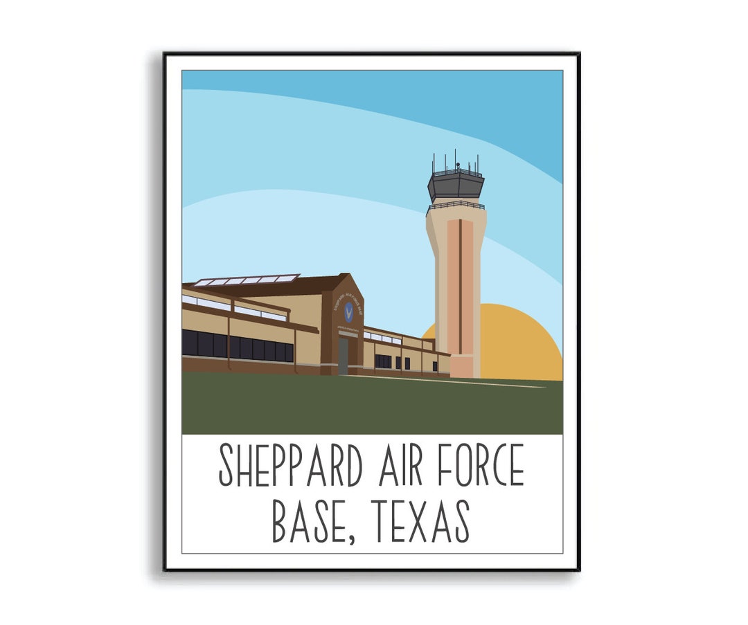 Sheppard Air Force Base Poster, Sheppard AFB Texas Poster, Texas Air ...