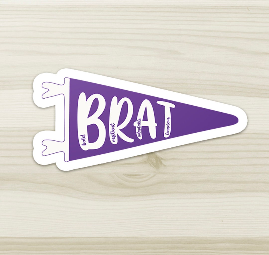 Military Brat Flag Sticker, Bold Resilient Adaptable Tenacious Sticker ...