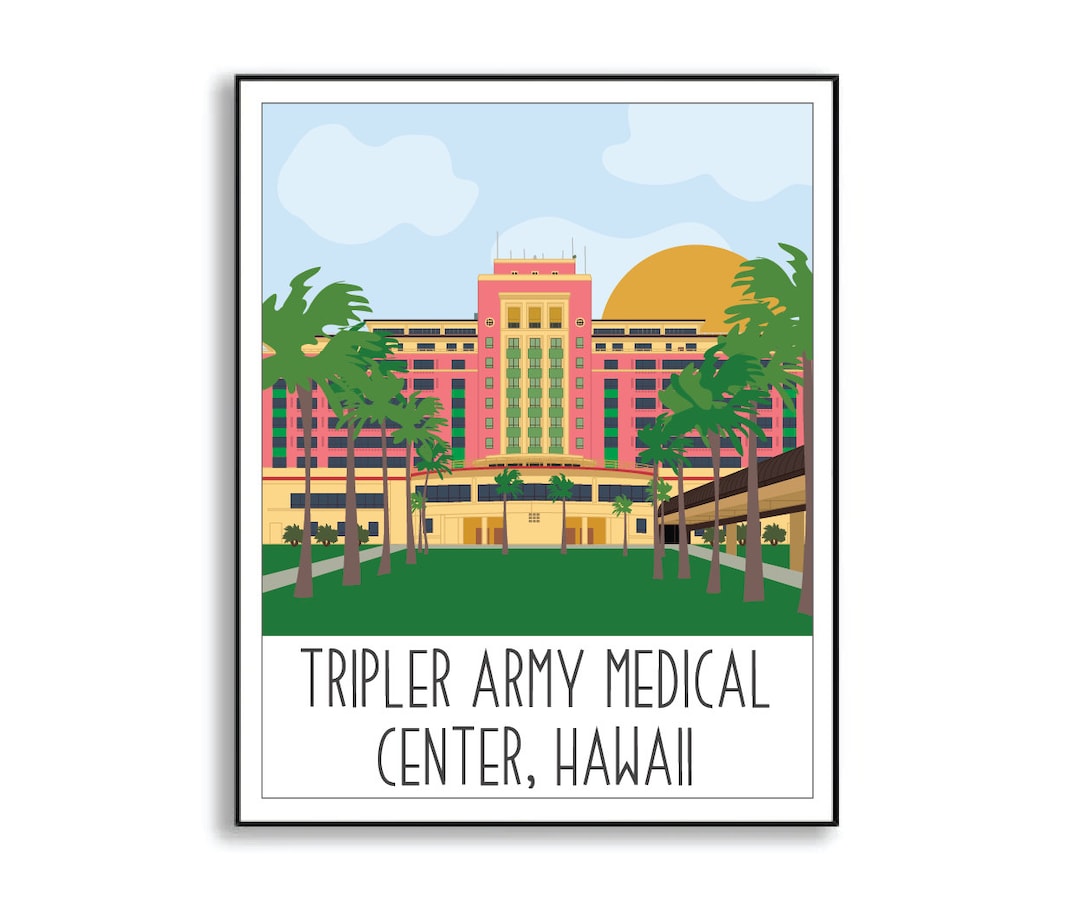 Tripler Army Medical Center Print, Tripler Army Hospital Poster ...