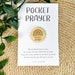Pocket Prayer, Prayer Token, Pocket Token, Back to School Gift ...