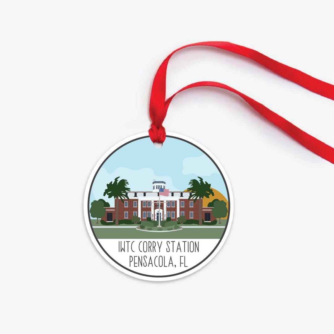 IWTC Corry Station Ornament Corry Station NAS Pensacola - Etsy