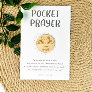 Pocket Prayer, Prayer Token, Pocket Token, Back to School Gift ...