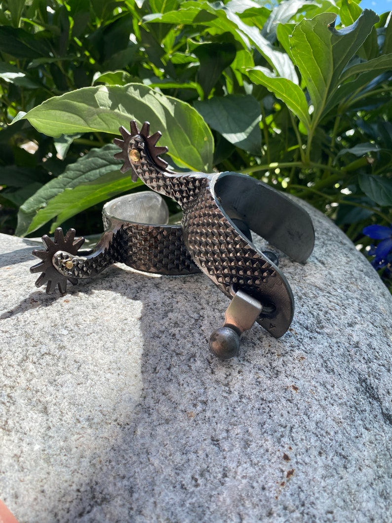 Hand Forged Farrier Rasp Spur - Etsy