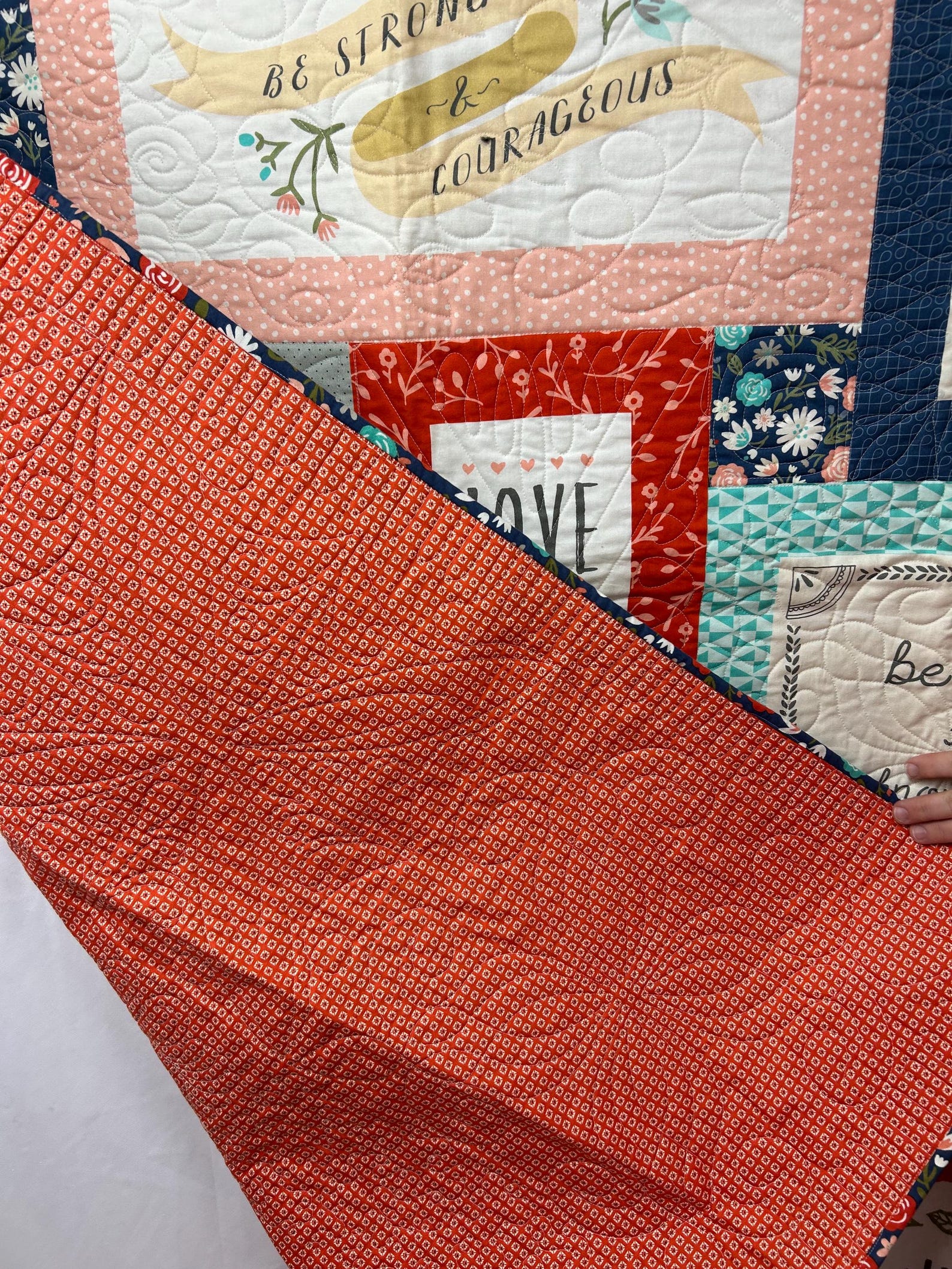 Faith Hope & Love Quilt - Etsy